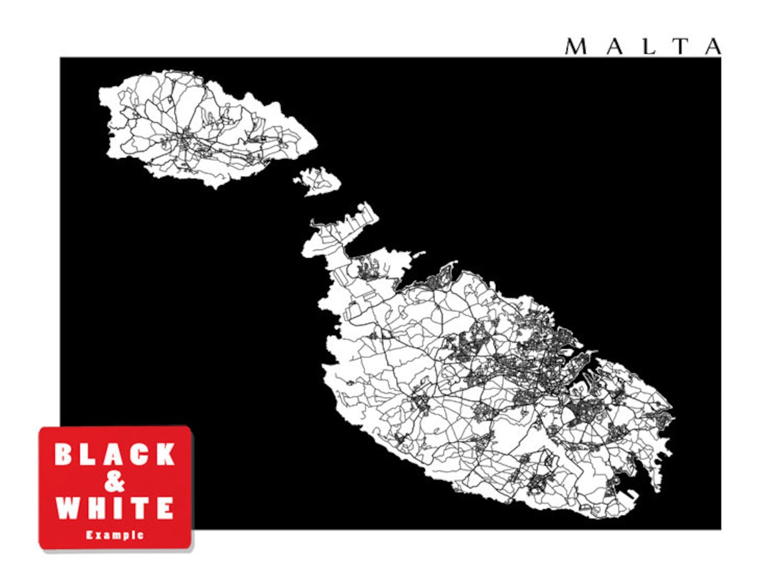 Malta Art Print Malta Poster | Etsy