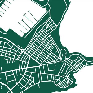 Vieste, Italy Map Print - Etsy