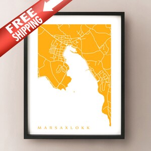 Marsaxlokk Art Print - Malta Poster - Ix-xatt - Etsy