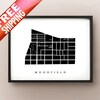 Ukrainian Village Map - Chicago Neighbourhood Art Print - Etsy