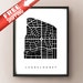 Laurelhurst Neighborhood Map Print Portland Oregon - Etsy