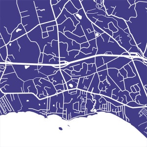 Madison, CT Map Print - Etsy