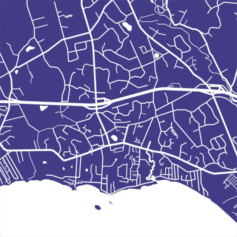 Madison CT Map Print - Etsy