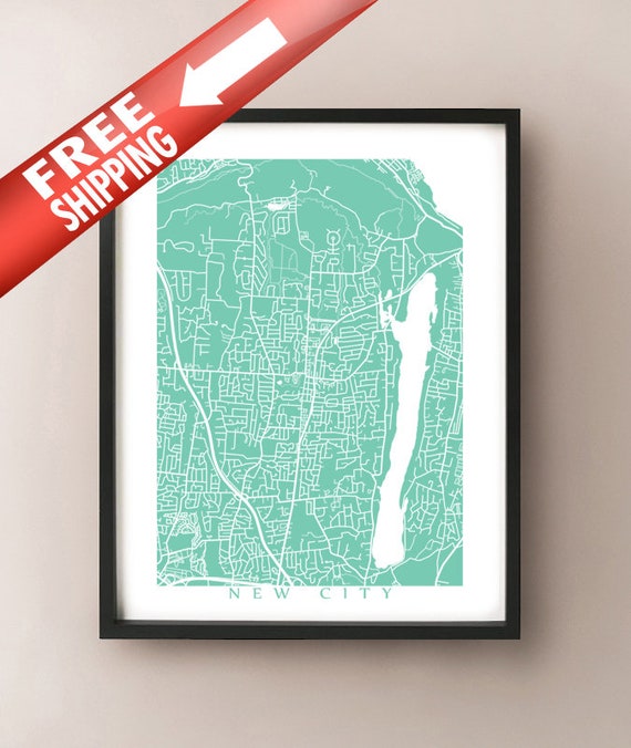 Rockland New City York Map