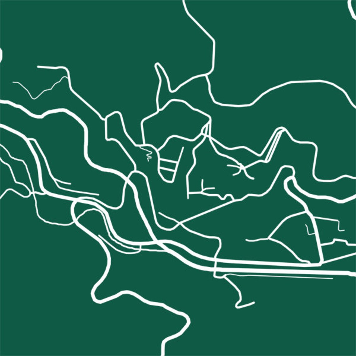 Guardavalle Calabria Italy Map Print - Etsy