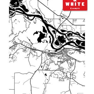 Red Wing, MN Map Print - Minnesota Poster - Etsy