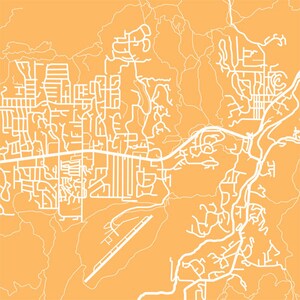 Sedona, AZ Map Print - Arizona Poster - Etsy