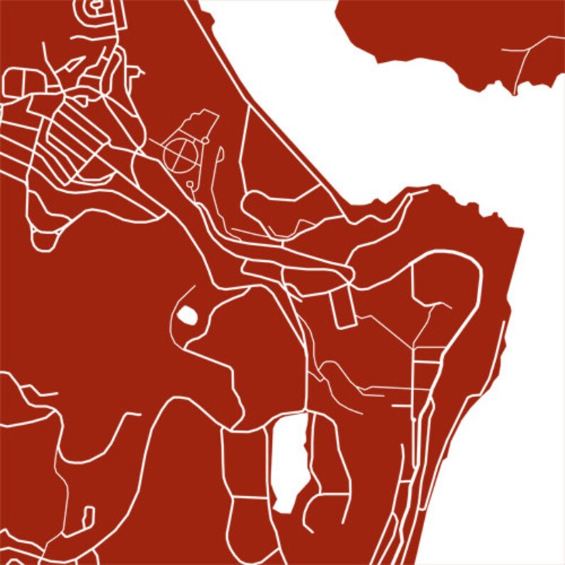 West Point Map Print New York Poster | Etsy