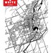 Peterborough Map - Ontario Poster Art - Etsy
