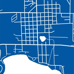 Crandon, WI Map Print - Wisconsin Poster - Etsy