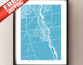 Manotick Map - Etsy