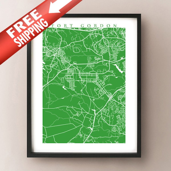 Map of Georgia - Etsy