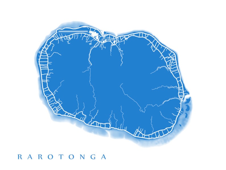 Rarotonga, Cook Islands Art - - Etsy