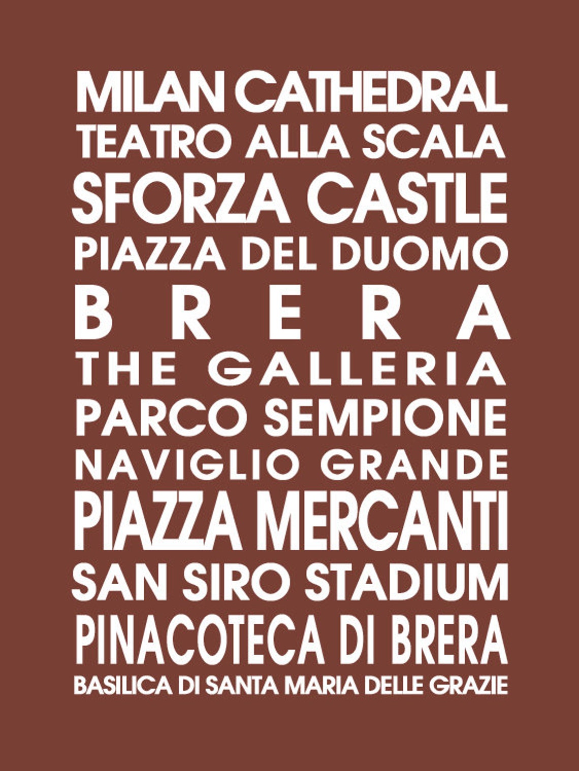 Milan Bus Roll Italy Poster | Etsy