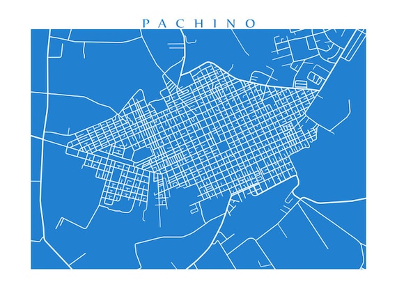 Pachino Sicily Map