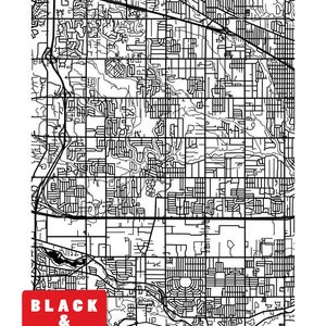 Livonia, MI Map - Michigan Poster - Etsy