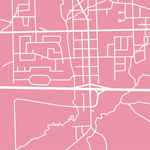 Newcastle, Ontario Map Print - Etsy