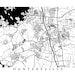 Huntersville Map Art Print North Carolina Poster - Etsy