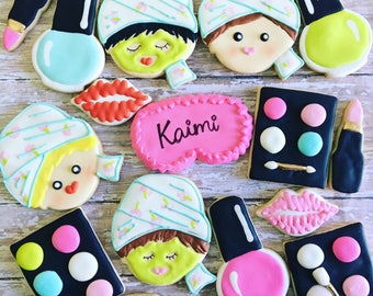 Makeup cookies | Etsy