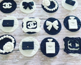 Chanel cake topper | Etsy