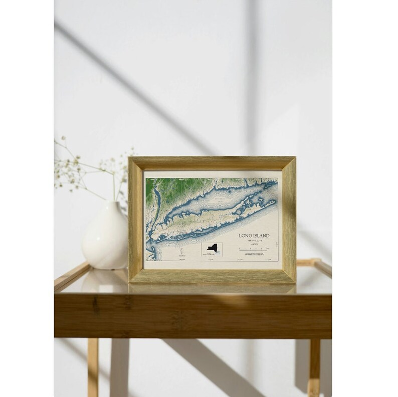 Long Island Amityville Map, Long Island NY, Long Island Print, Long ...