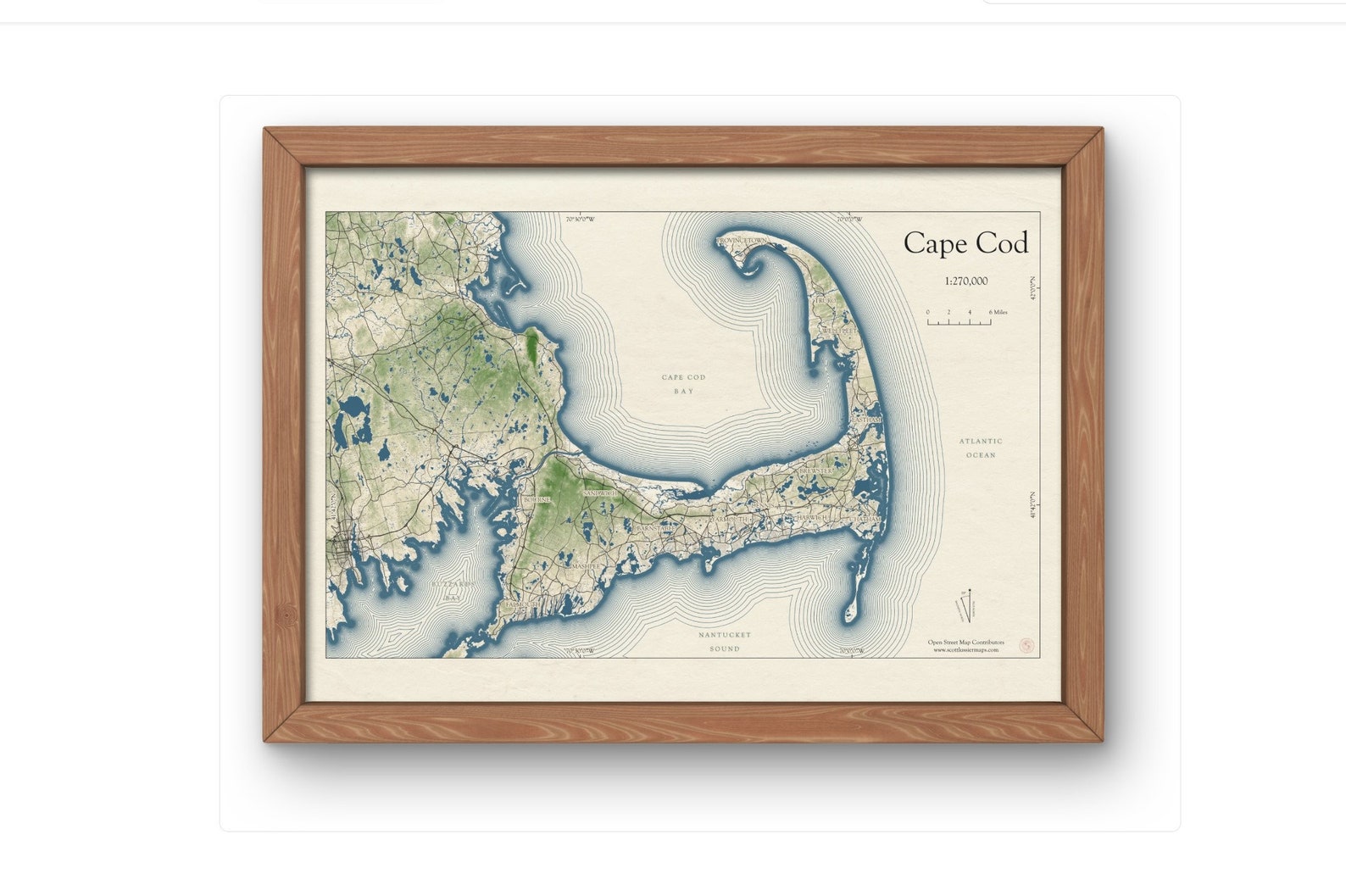 Cape Cod Map, Cape Cod Print, Cape Cod Map Art, Cape Cod Wall Art, Cape ...