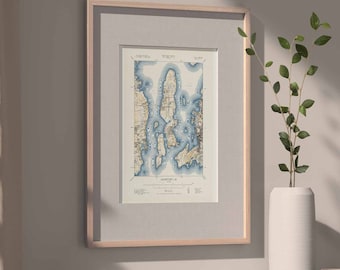 Jamestown Ri Map - Etsy