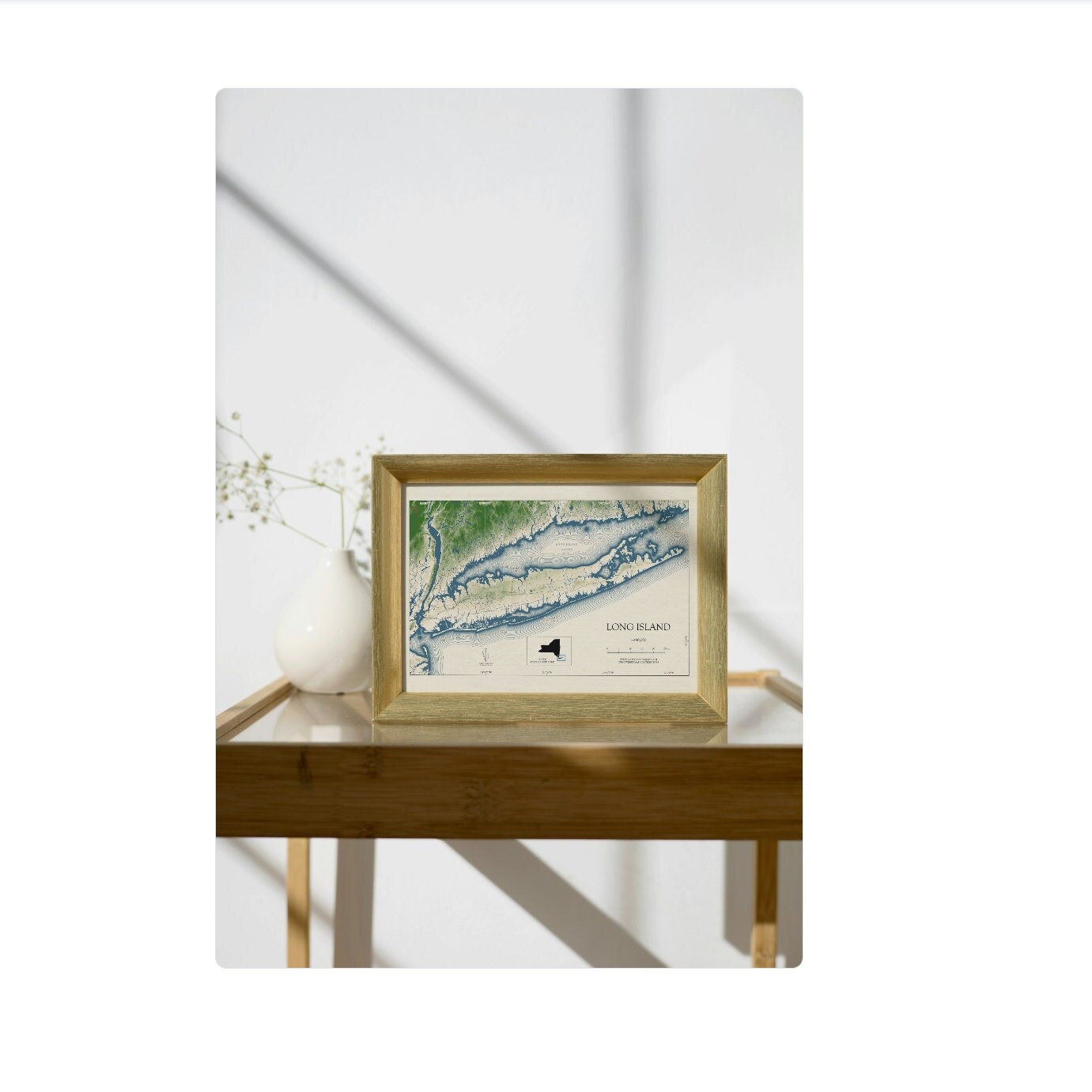 Long Island Map, Long Island NY, Long Island Print, Long Island Map Art ...