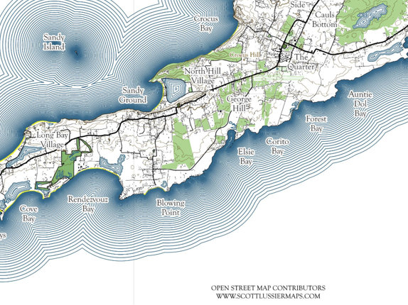 Anguilla Map, Anguilla Island Map, Anguilla Print, Anguilla Map Art ...