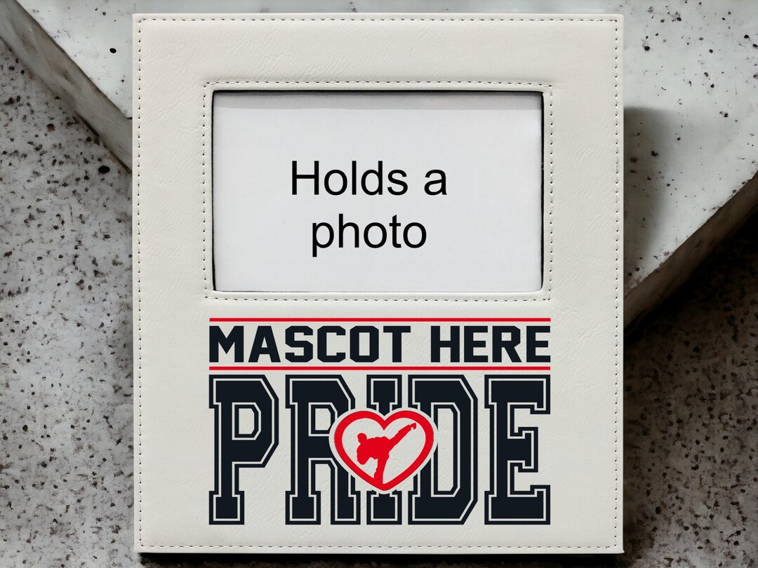 Karate Frame/ Pride Frame/ Sports Frame/ Spirit Frame/ School Mascot ...