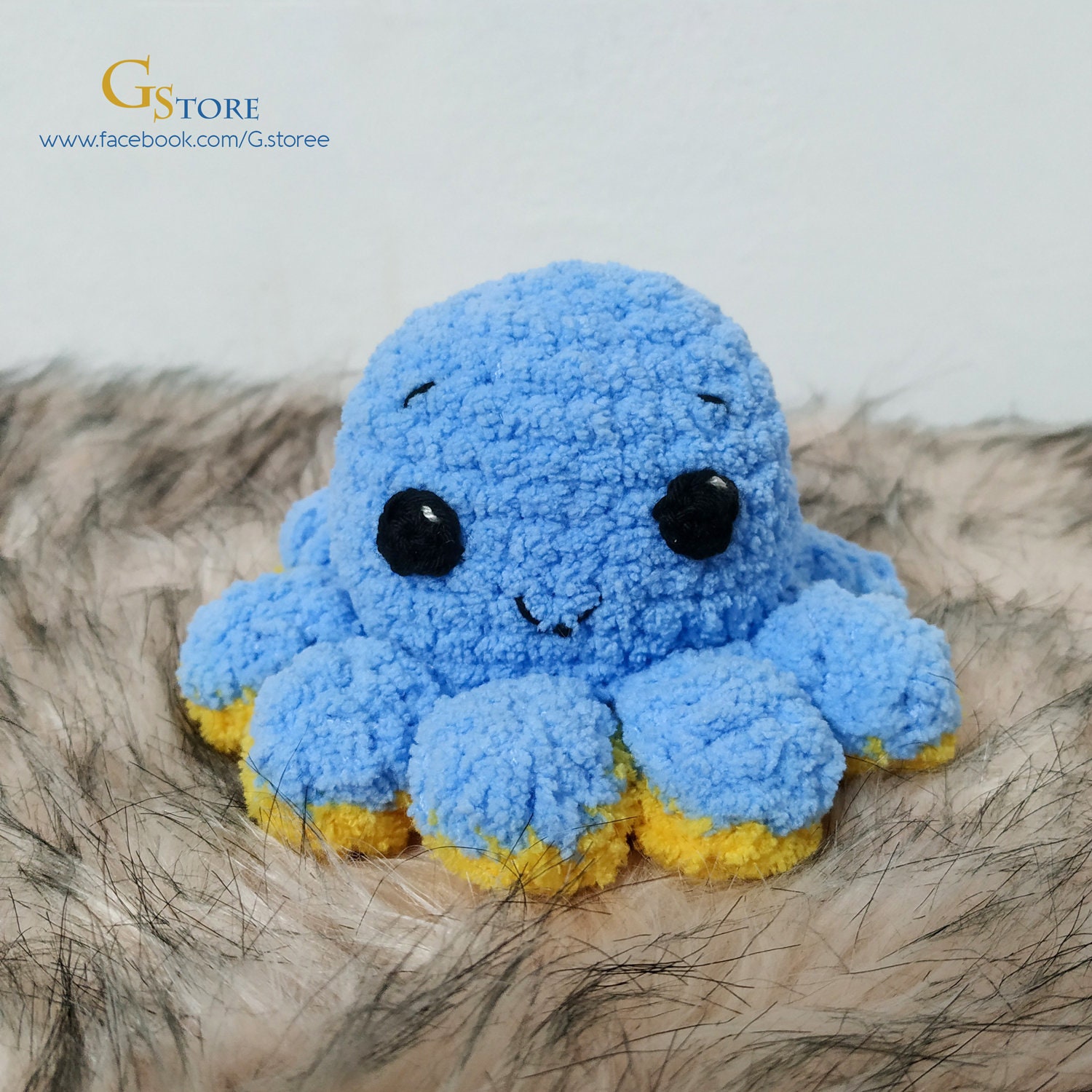Reversible Mood Octopus Crochet Amigurumi Pattern - Etsy