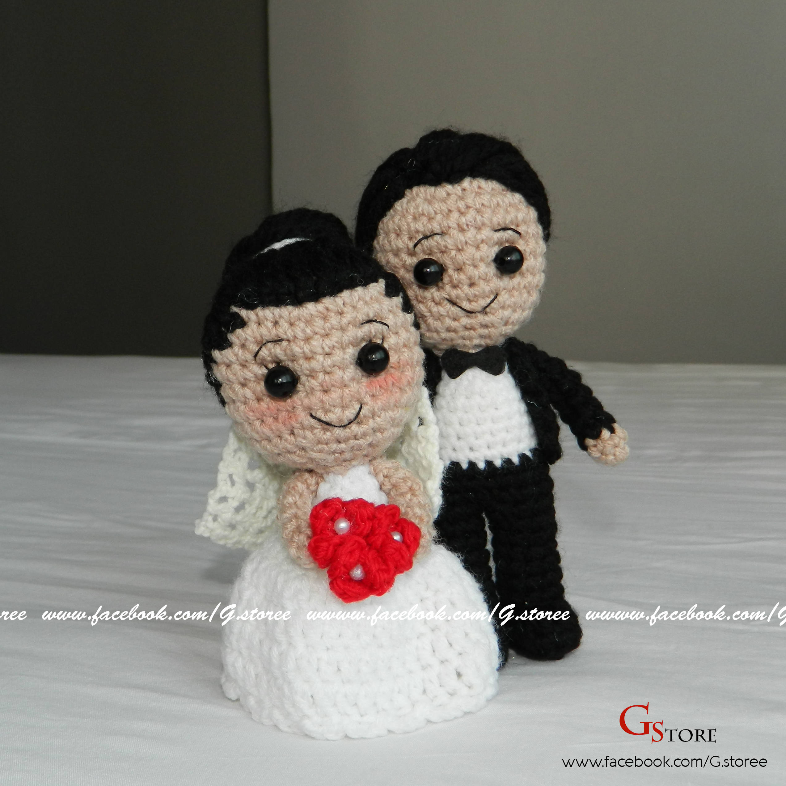 Bride and Groom Amigurumi Crochet Doll Pdf Pattern the Perfect | Etsy