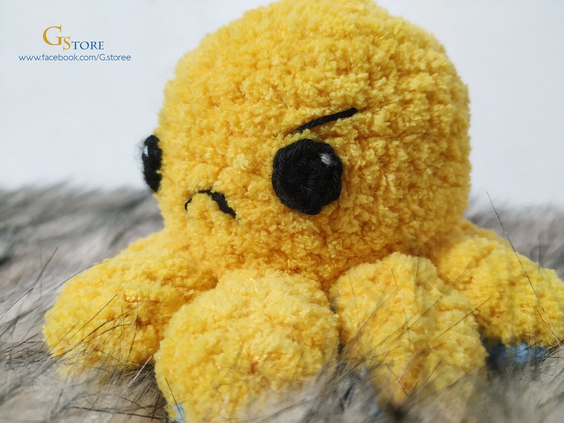 Reversible Mood Octopus Crochet Amigurumi Pattern - Etsy