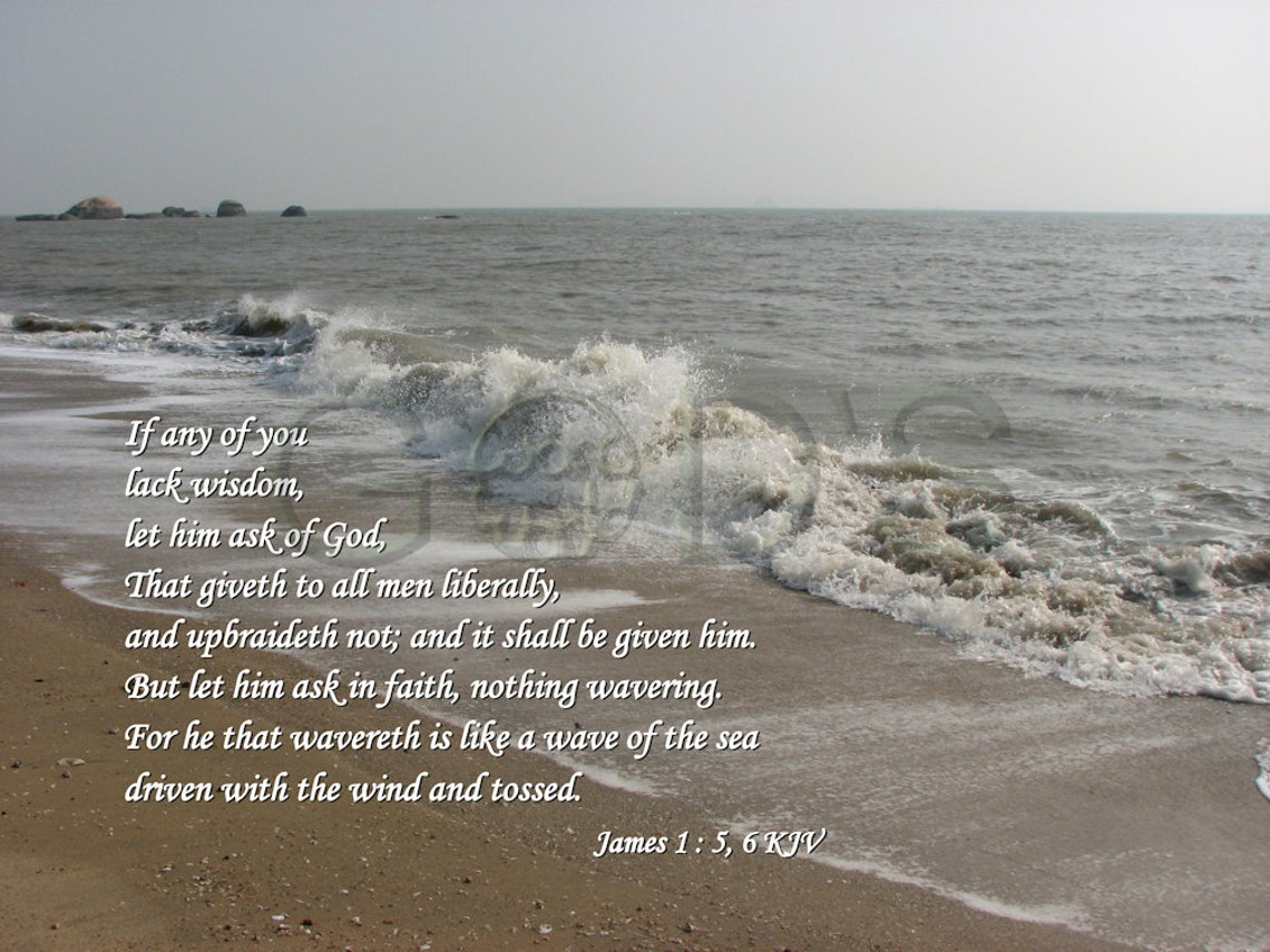 James 1 5 6 KJV Photo Scripture Picture New Testament Etsy James 1 5 6 KJV Photo Scripture Picture New Testament Etsy