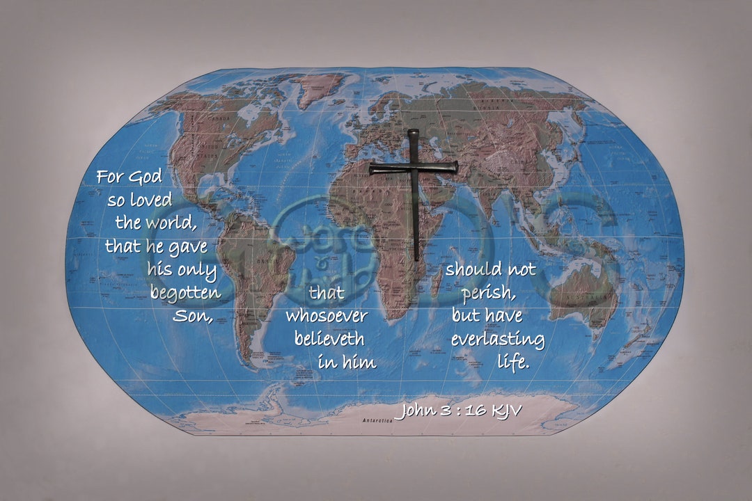 Jean 3:16, KJV, Image de l'Écriture, Point 158, Photo de l'Écriture ...
