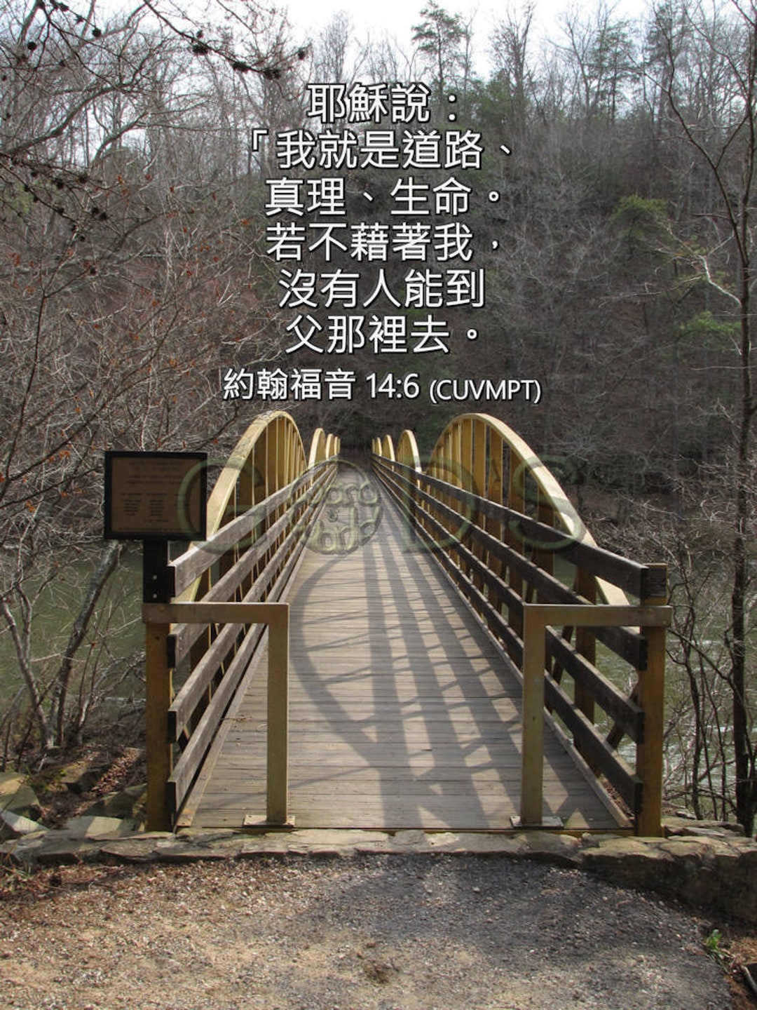 Juan 14: 6, CUVMPT, versión china, imagen de las Escrituras, Jesús, el ...