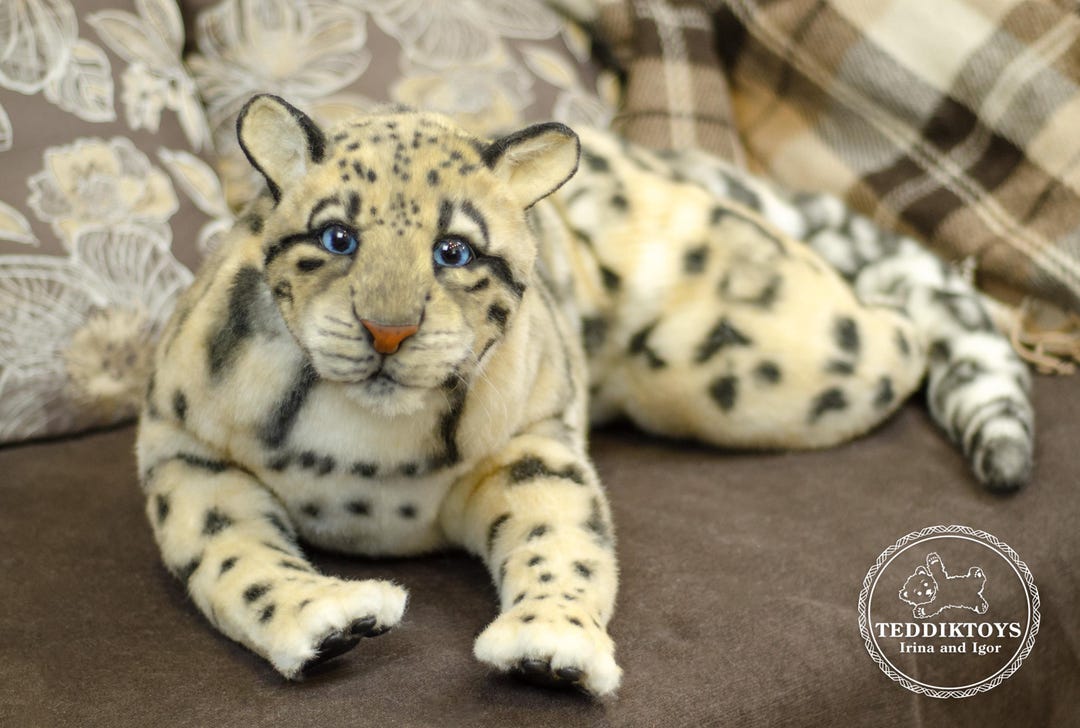 Clouded Leopard – Soft Handmade Plush Toy - Etsy