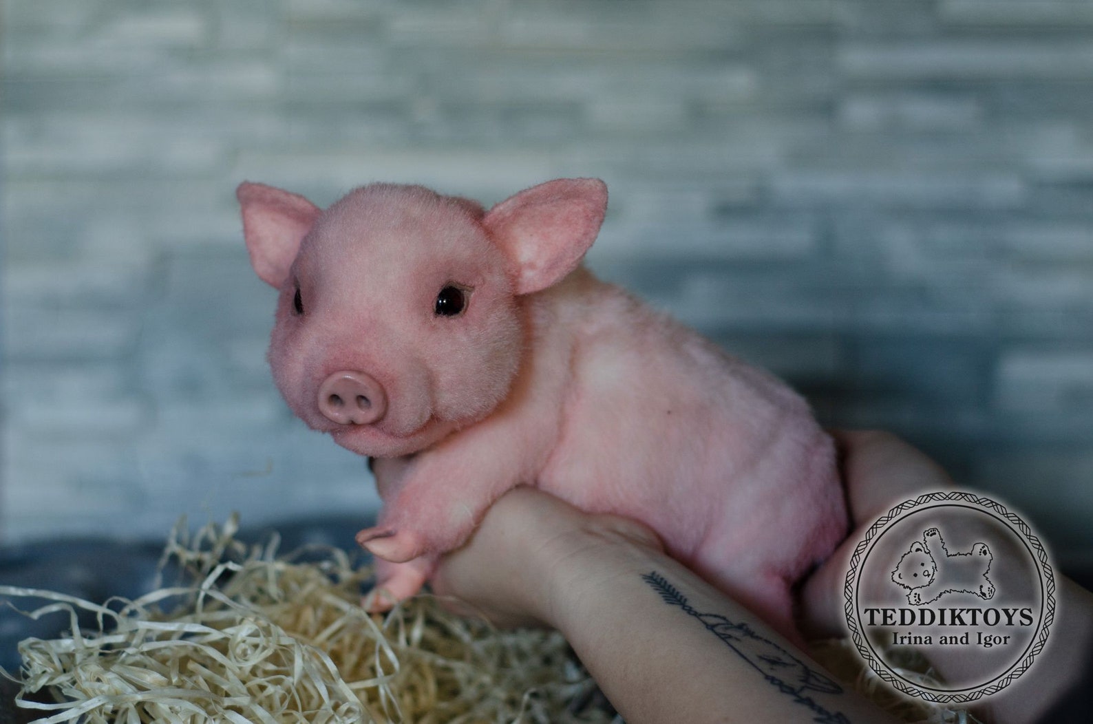 Handmade Pig Toy Pig Custom Order - Etsy