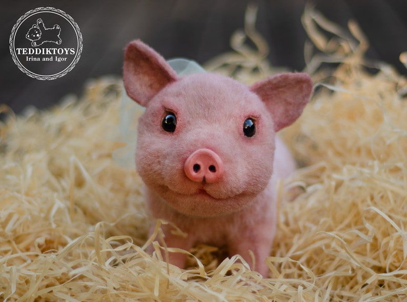 Handmade Pig, Toy Pig, Custom Order. - Etsy