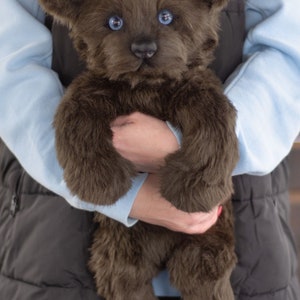 Stuffed Bear ,artist Collectible Stuffed Teddy Bear Handmade Toy Cute ...