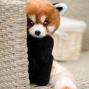 Red Panda Sin-sin , Handmade Plush, Panda Toy (made to Order) - Etsy