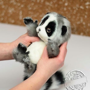 Lemur Lapa (made to Order), Author's Work , Teddy , Lemur Toys, Toy - Etsy