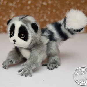 Lemur Lapa (made to Order), Author's Work , Teddy , Lemur Toys, Toy - Etsy