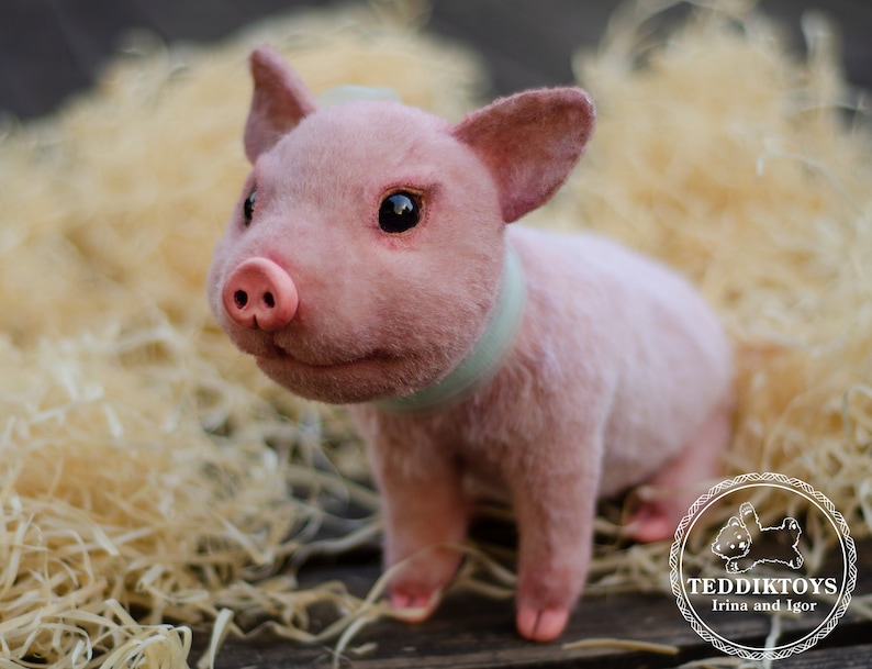 Handmade Pig, Toy Pig, Custom Order. - Etsy