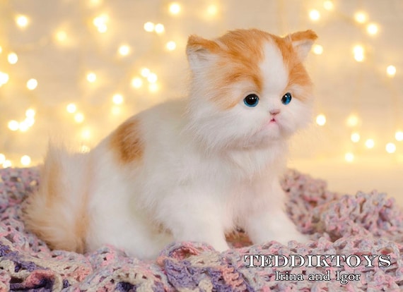 Custom. Realistic Toy Cat. Collectible Animal. - Etsy