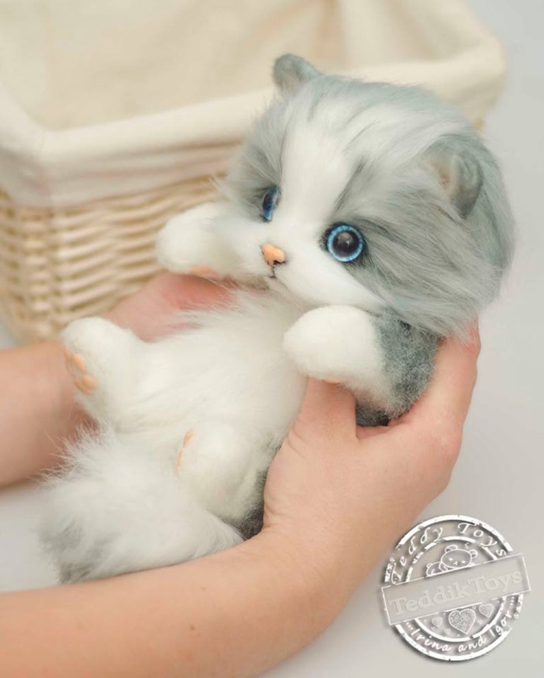 Kitten Millie plushed toy stuffed toy handmade toy | Etsy