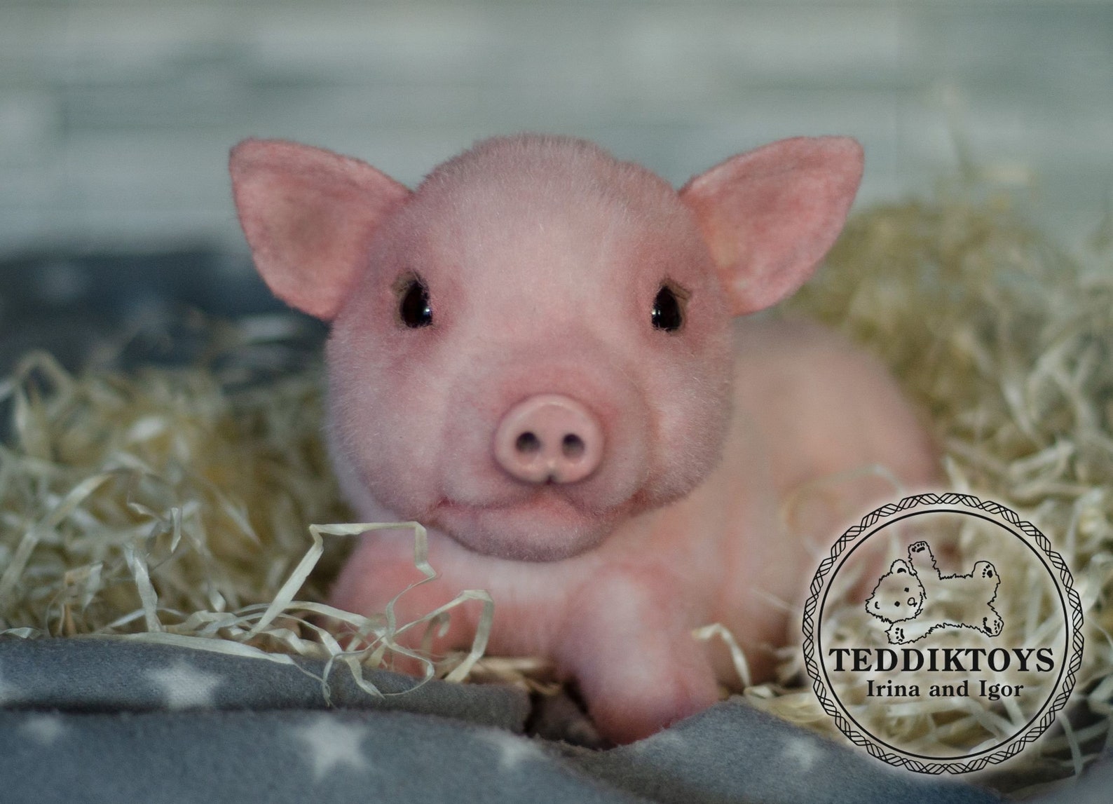 Handmade Pig Toy Pig Custom Order - Etsy