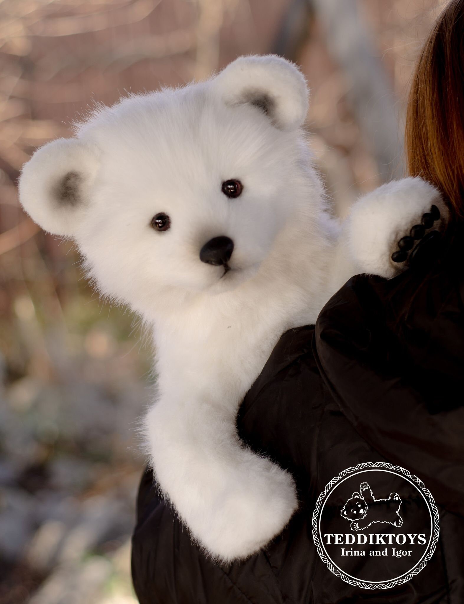 Handmade Stuffed Polar Bear: Realistic Artist Collectible Teddy Bear - Etsy