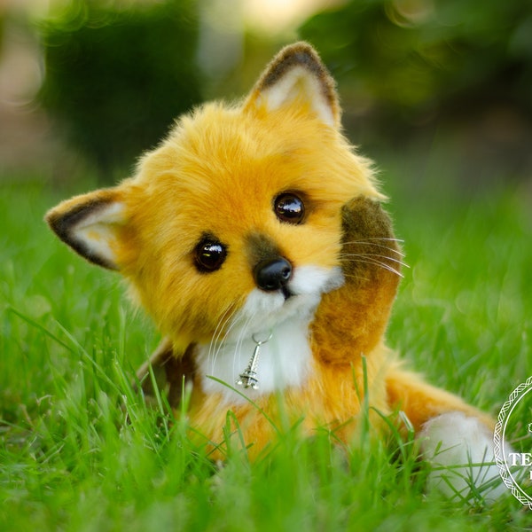 Fox Plush - Etsy