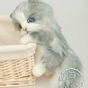 Kitten Millie , Plushed Toy, Stuffed Toy, Handmade Toy , Kitten Toy ...